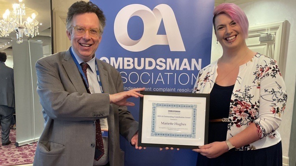 OA's Outstanding Contribution Award – 2024 Winner Announced | Ombudsman ...